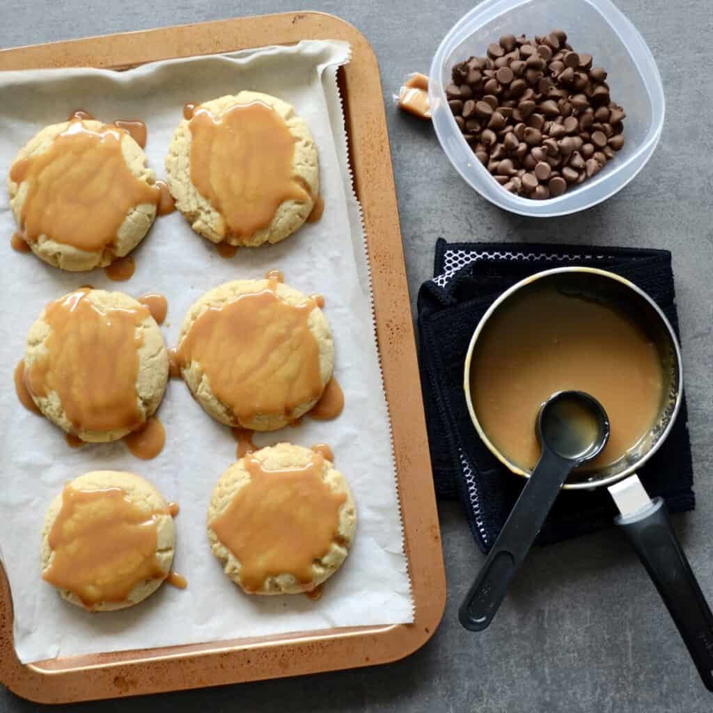 Twix Cookies - Bake Me a Cookie